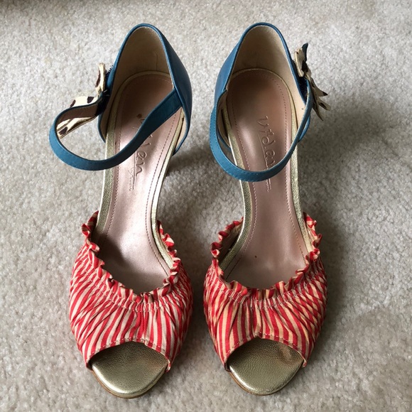 Shoes | Cute Funky Sandals Heels | Poshmark